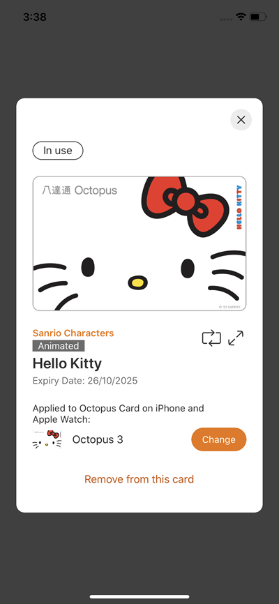 Use and Manage Card Image - Octopus Hong Kong