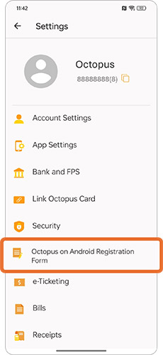 Octopus on Android - Octopus Hong Kong