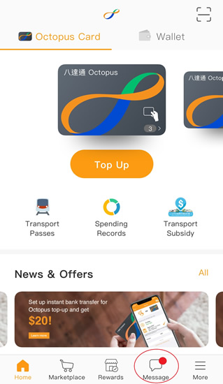 Collect with Octopus Card (Including Octopus Mobile SIM, watches ...